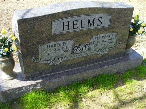 James Harold Harold” Helms 1915 1990 Find A Grave Memorial