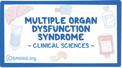 Multiple Organ Dysfunction Syndrome MODS Video Meaning Osmosis