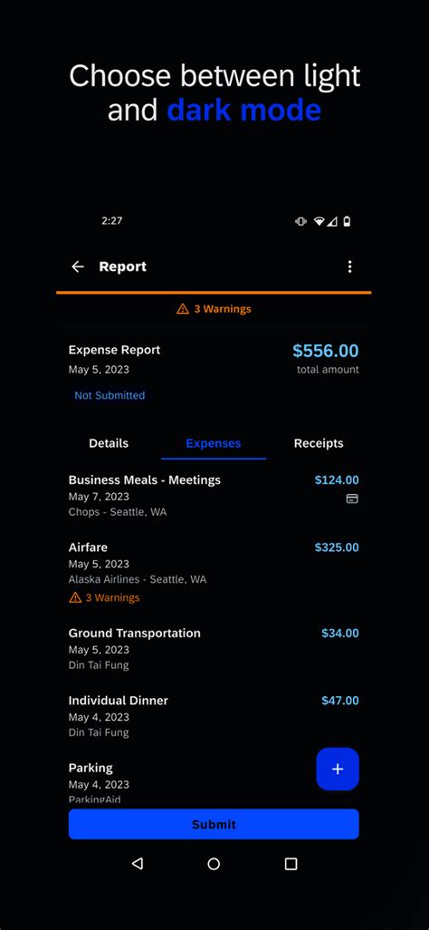 Sap Concur Mobile App For Ios And Android Devices In 2025