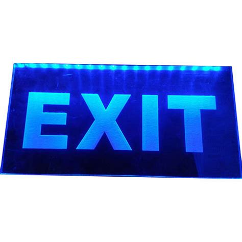 Led Exit Display Board Shape Rectangle At Rs 400 In Shimla Id