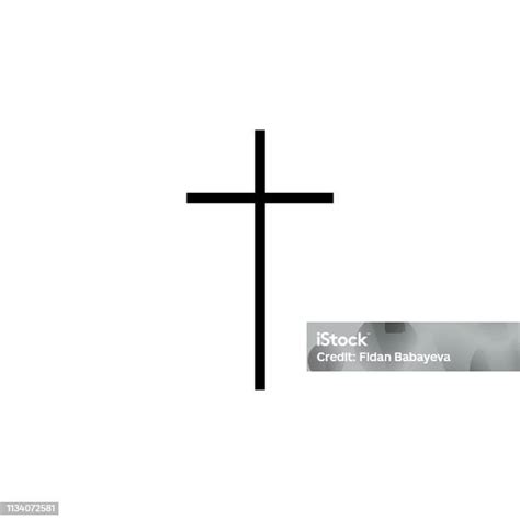 종교 상징 가톨릭 아이콘입니다 종교 기호 그림의 요소입니다 표시 및 기호 아이콘은 웹 로고 모바일 앱 Ui Ux에 사용할 수