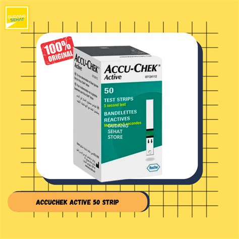 Jual Strip Accucheck Active Accu Chek Active Accu Check Shopee Indonesia