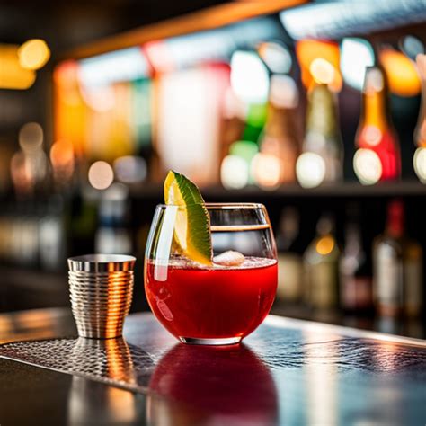 Colorful Cocktail, Vibrant and visually stunning fruity cocktail