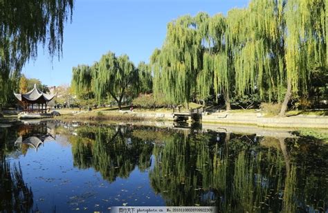 陶然亭秋韵图片 园林设计 建筑空间 图行天下素材网