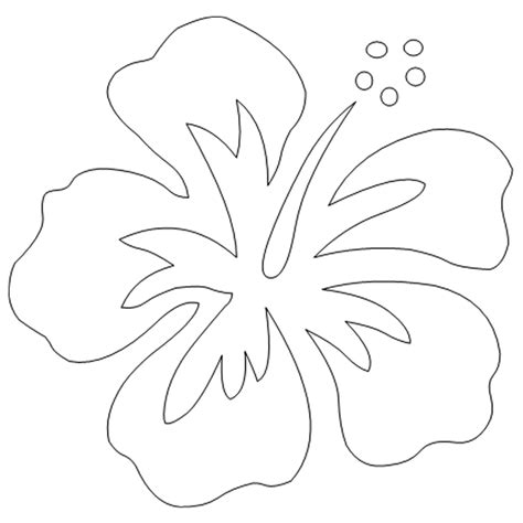 Plantillas De Flores Para Colorear