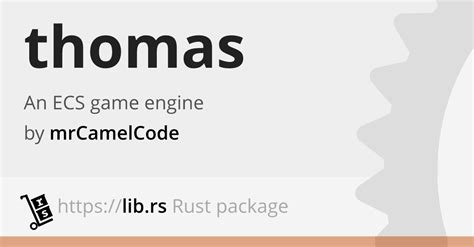 thomas — rust game dev lib rs