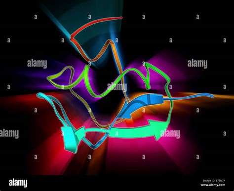 Enzyme Catalysing Dna Recombination Molecular Model Of The Enzyme Cre Cyclization