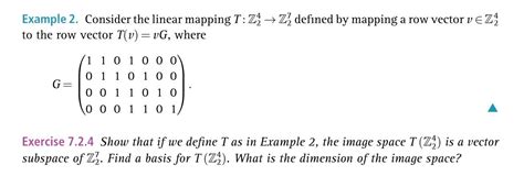 Solved Example 2 Consider The Linear Mapping T Z1 Z2