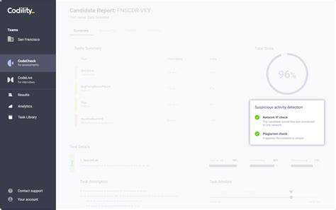 CodeCheck Developer Skills Assessment Codility