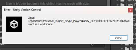 Version Control My Project Is Not In A Workspace Anymore Why Uvc