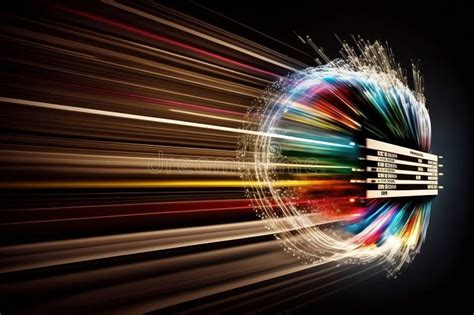 Digital Data Stream Cyberbit Data Flow Stock Illustration Illustration Of Future Grid 273474949