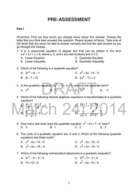 Grade 9 Math Module 1 Answer Key 2020 Sara Battles Math Worksheets