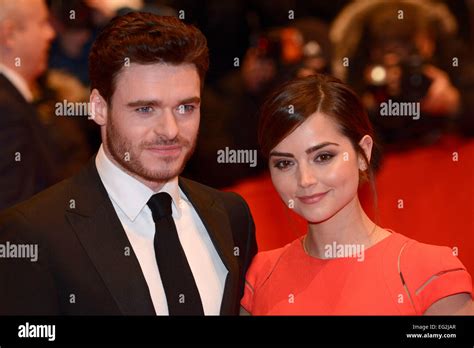 Richard Madden And Jenna Louise Coleman Attending The Cinderella