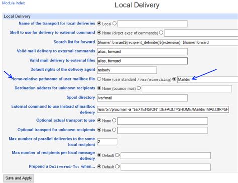 Configure Postfix And Dovecot To Send Mail On Webminvirtualmin Linux Mining