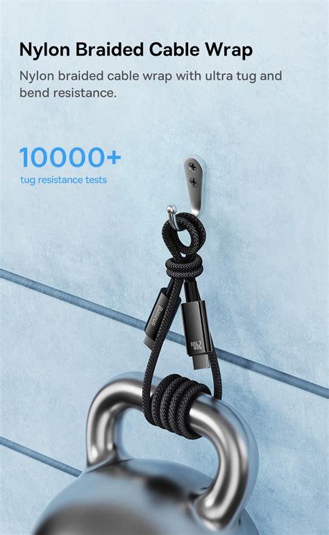 Baseus Tungsten Gold Charging Cable 240w Price In Pakistan