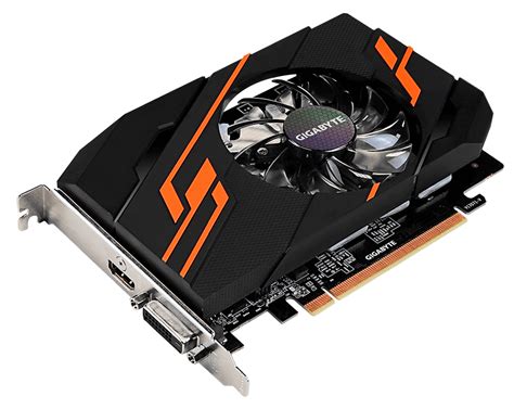Видеокарта Gigabyte GeForce GT1030 2048M GDDR5 (GV-N1030OC-2GI ...