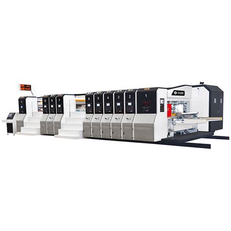 High Speed Automatic Vacuum Transfer Printer Slotter Die Cutter