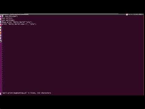 Perl Print Bug Hunting String Found Where Operator Expected At YouTube