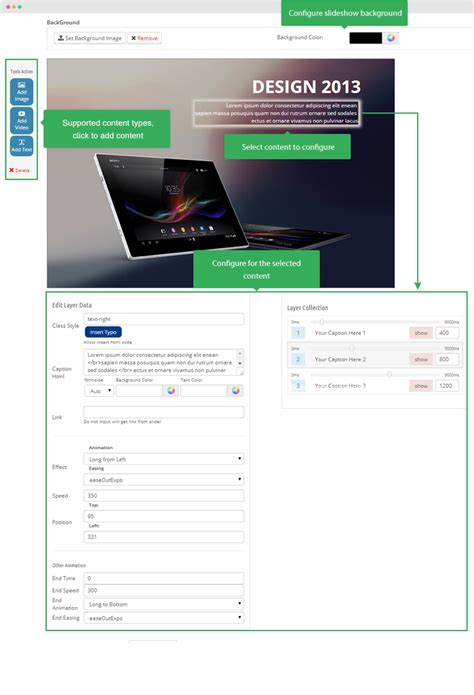 leo slide layer module userguide
