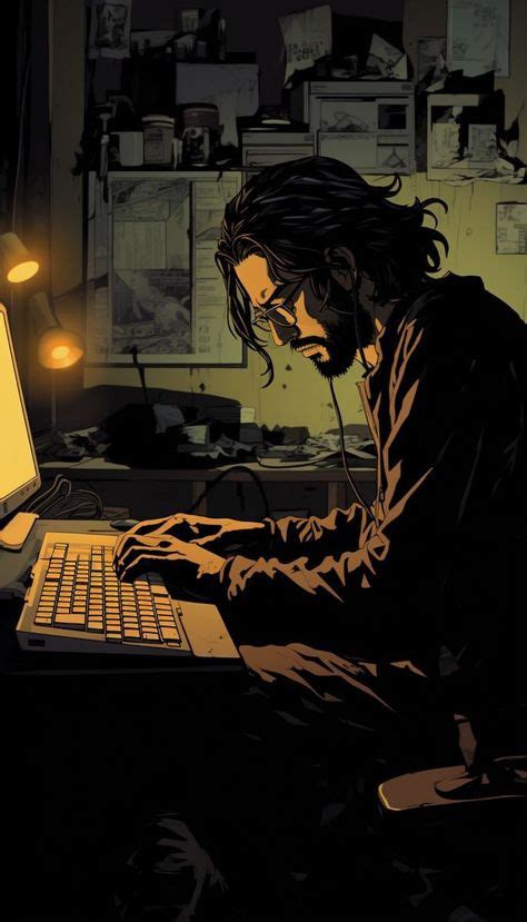 Anime Programmer Wallpaper