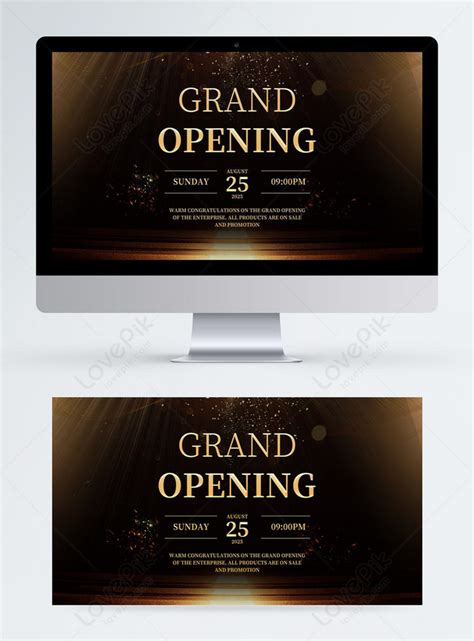 그랜드 오프닝 비즈니스 포스터 이미지 사진 469140513 무료 다운로드