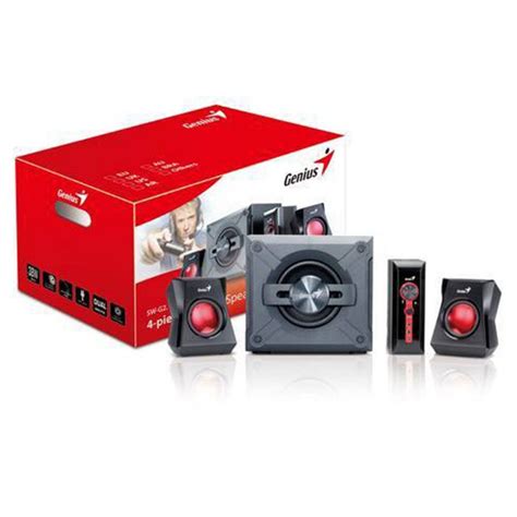 Parlantes Genius Sw G21 1250 Ii 38w Rms Control Volumen Pctv Gx Gaming