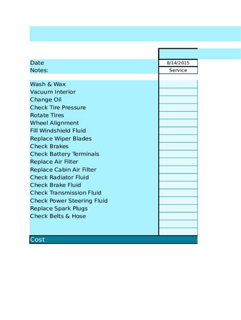 Vehicle Log Templates Form Fill Out Sign Online DocHub