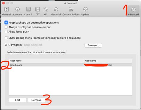 Git Sourcetree Remote Invalid Username Or Password Stack Overflow