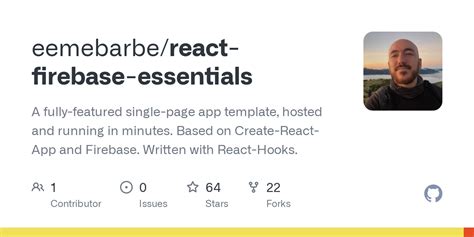 Github Eemebarbereact Firebase Essentials A Fully Featured Single Page App Template Hosted
