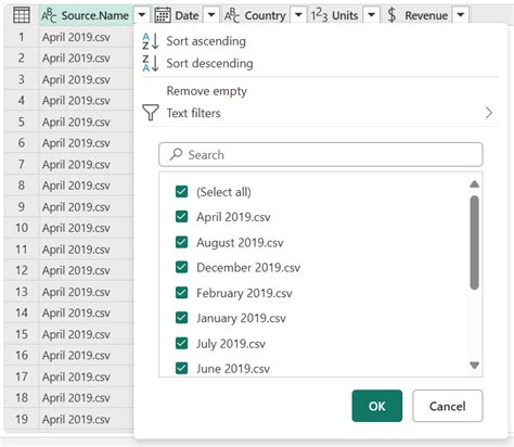 Combinare File Csv In Power Query Power Query Microsoft Learn