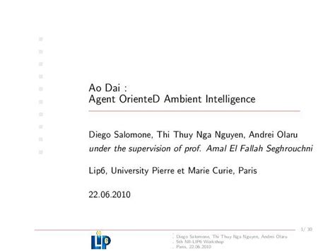 Pdf Ao Dai Agent Oriented Ambient Intelligenceao Dai Agent