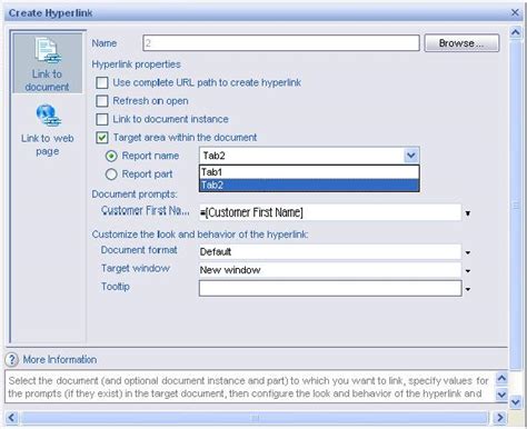 Open Document With New Tab Webintelligence Businessobjects Board