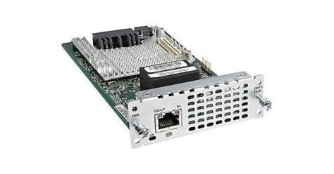 Cisco NIM 1CE1T1 PRI 1 Port Multiflex Trunk Voice Channelized Data T1 E1 Module