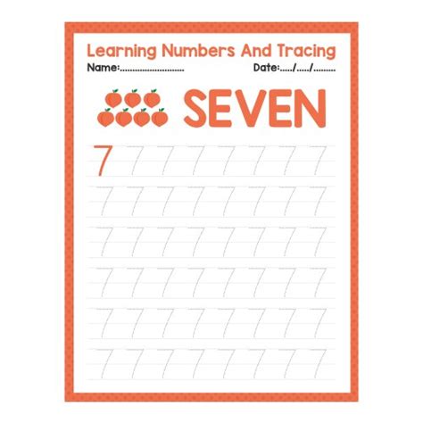 Practice Writing Numbers Vector Images Over
