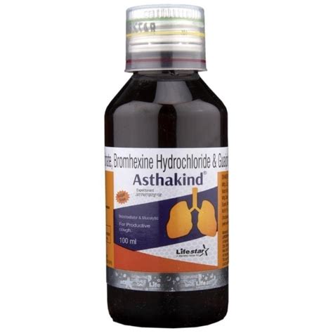 Asthakind Expectorant Syrup 60ml Uses Price Dosage Side Effects Substitute Buy Online