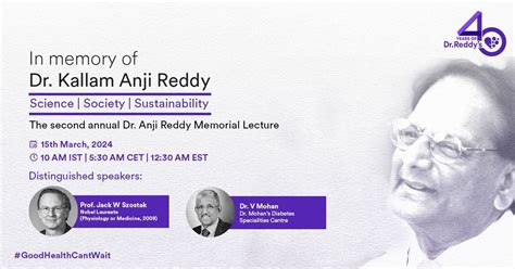 Gourav Das On Linkedin Drreddymemoriallecture Science Research