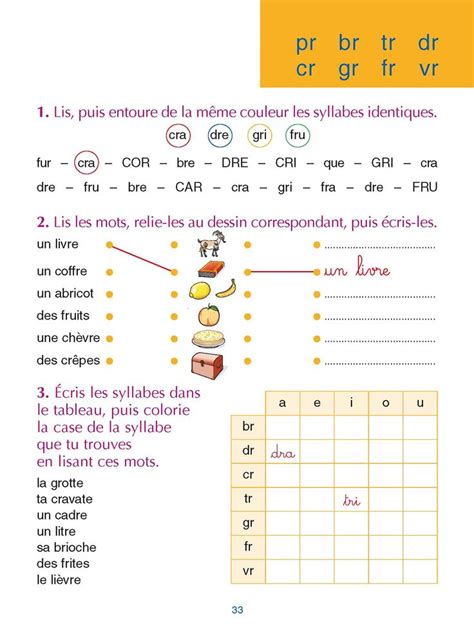 Hachette Education Sami Et Julie Méthode Syllabique Cahier De Lecture Extrait Hachette