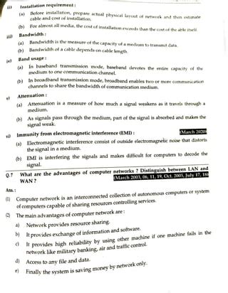 Hsc Computer Science Networking Technology 1 Pdf