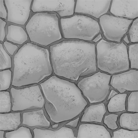 Stone Texture Drawing
