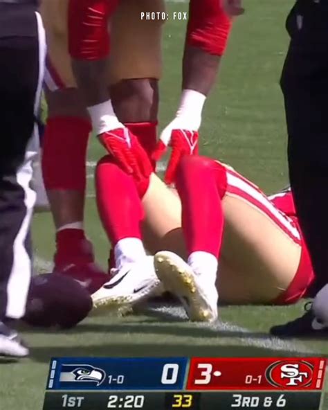 KNBR On Twitter Here S Trey Lance S Ankle After His Injury Https T Co VtrHx HyqU Twitter