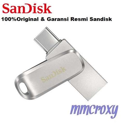 Jual Sandisk OTG 256GB USB Type C USB 3 1 Ultra Dual Drive Luxe