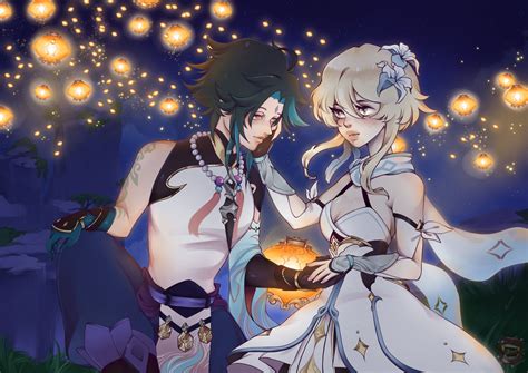 Xiao X Lumine Commission By Ayelsama On Deviantart