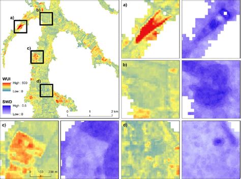 Examples Of Wetland Use Intensity Wui And Surface Water Dynamics Download Scientific Diagram