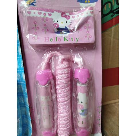 Jual Tali Skipping Hello Kitty Mainan Hello Kitty Olahraga Skipping Tali Lompat Shopee