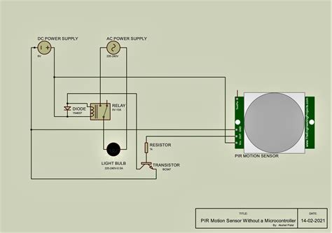 Ir Sensor Circuit With Microcontroller
