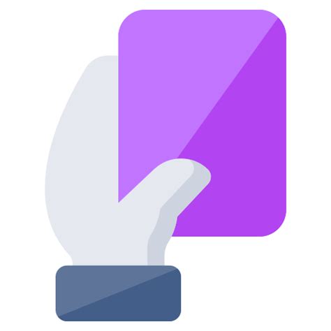 Penalty Card Generic Color Fill Icon
