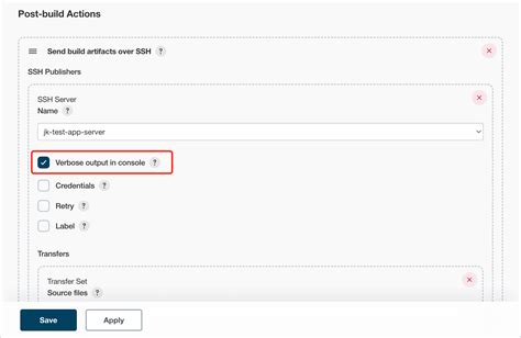 jenkins常用插件publish over ssh介绍 recording