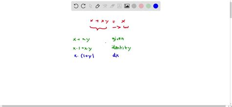 Solvedprove The Absorption Law Xx Yx Using The Other Laws In Table 5