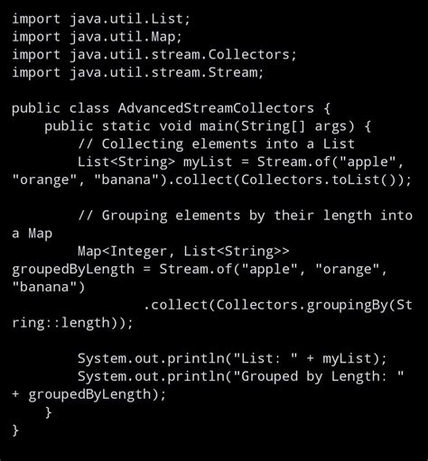Varun Singh Inda On Linkedin Javaprogramming Streamcollectors
