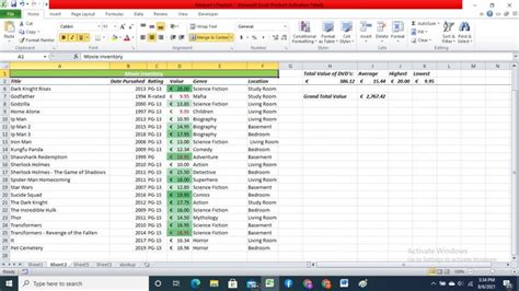 Data Entry In Ms Excel